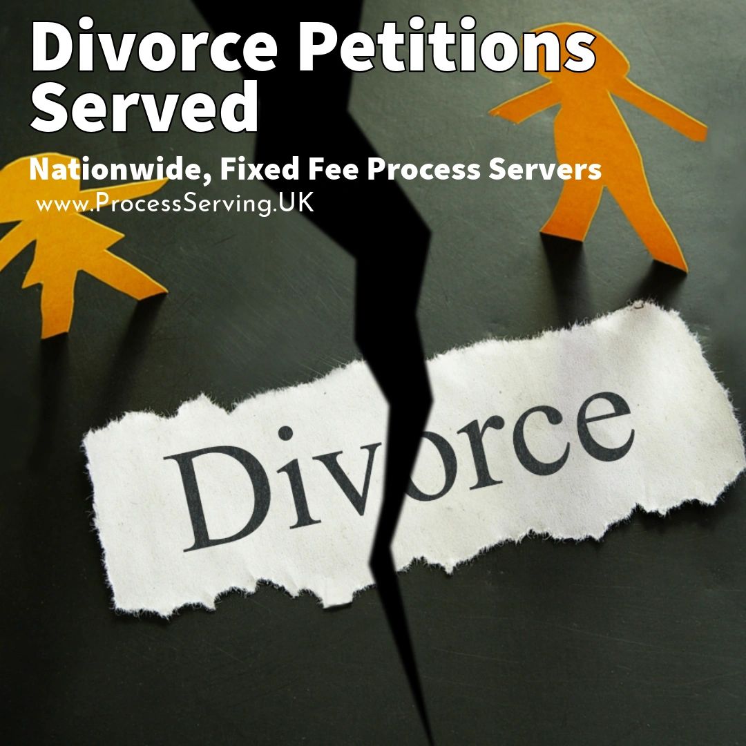 Serving A Divorce Petition By Process Server